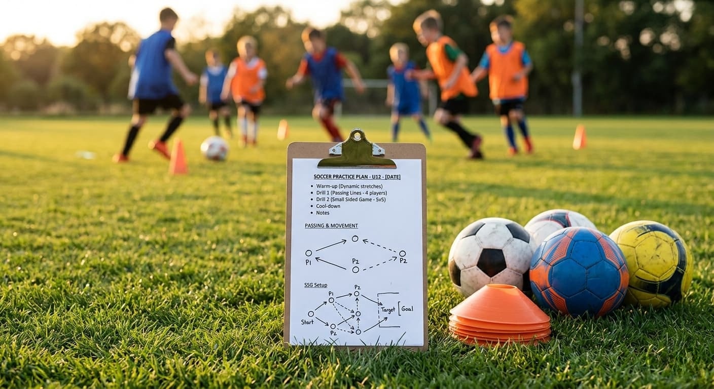 Free Soccer Practice Plan Templates by Age Group | Centro
